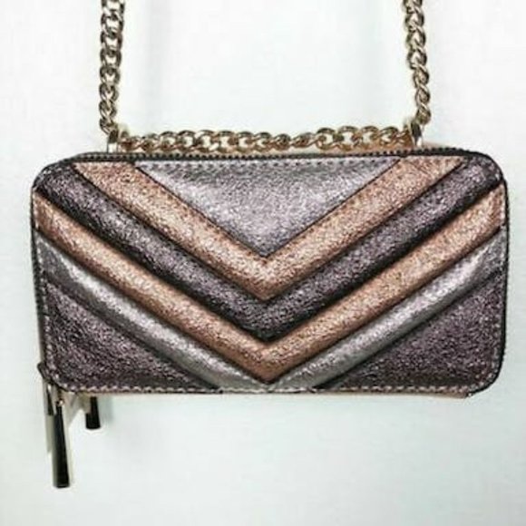 Nasty Gal | Bags | Nasty Gal Womens Metallic Crossbody Purse Copper ...